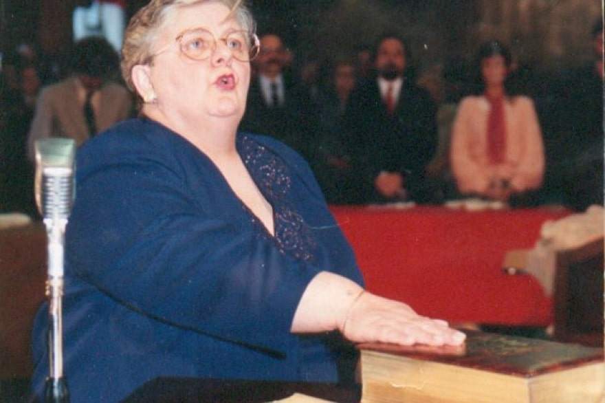 Mabel Rodríguez y su reconocimiento a Doña Elena Mingorance - Tiempo ...