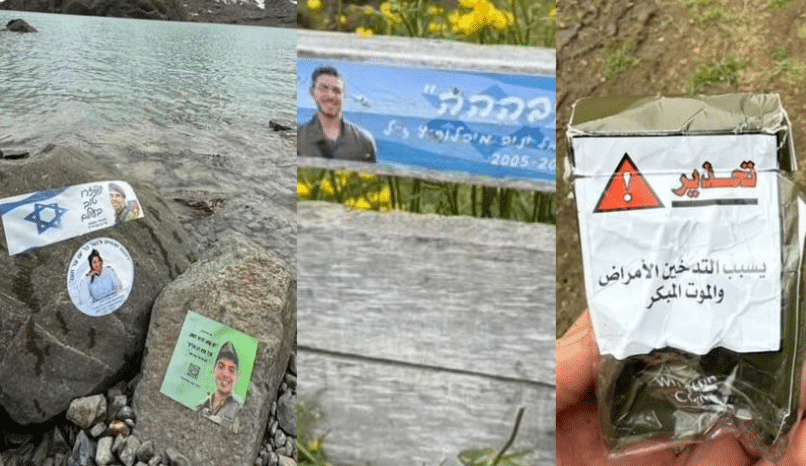 Vandalismo ambiental: stickers manchan senderos naturales en Ushuaia ...